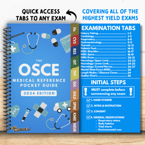 OSCE Pocket Guide: 2024 Edition – MedSchoolBro