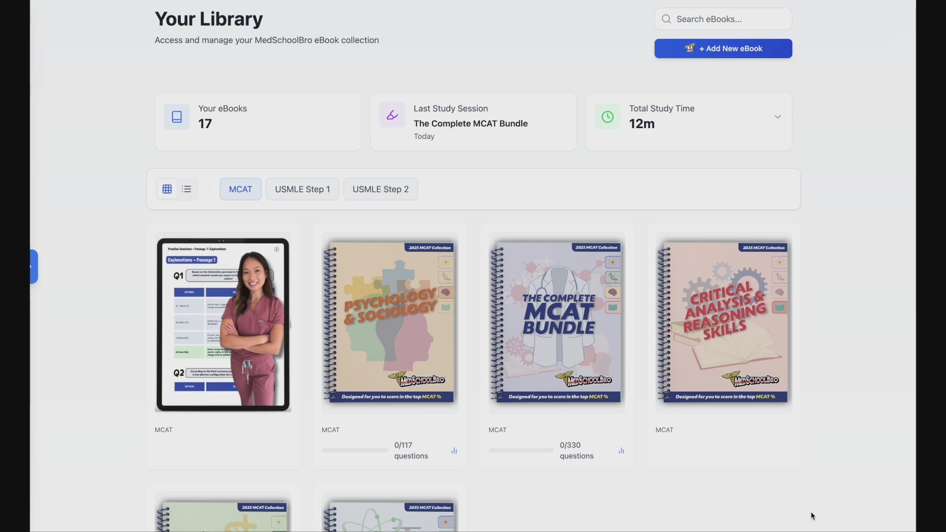 The Complete MCAT Bundle – MedSchoolBro